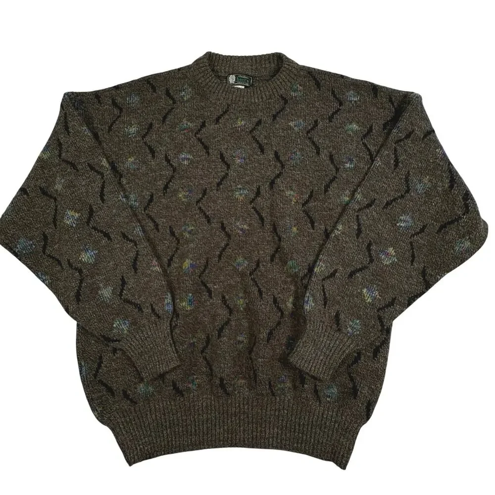 Creations Bori's | Sweaters | Vintage Geometric Sweater Mens L 9s ...